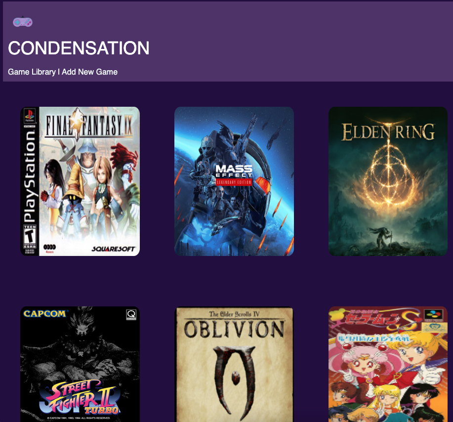 GitHub - mnbarber/Condensation