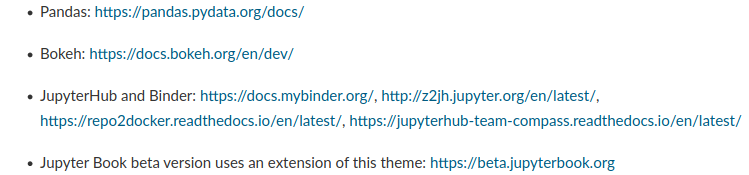 Change in spacing (margin-bottom) in lists · Issue #223 · pydata/pydata-sphinx-theme · GitHub