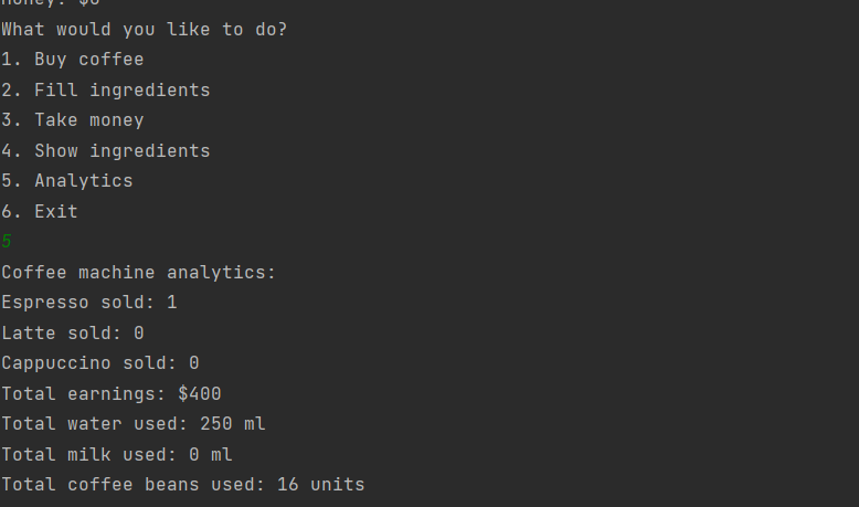 GitHub - poojagurnule/Coffee-Machine-Simulator