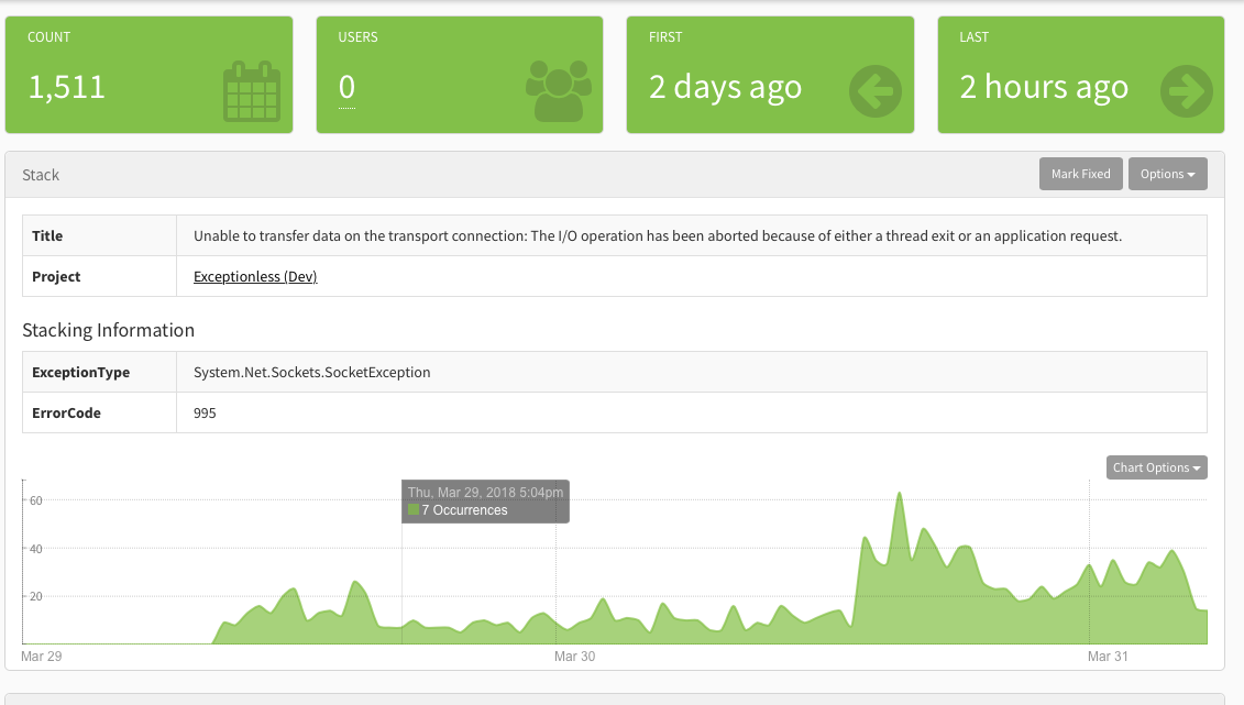 [2.1-preview1-final] - Socket related exceptions in azure with COMPlus ...