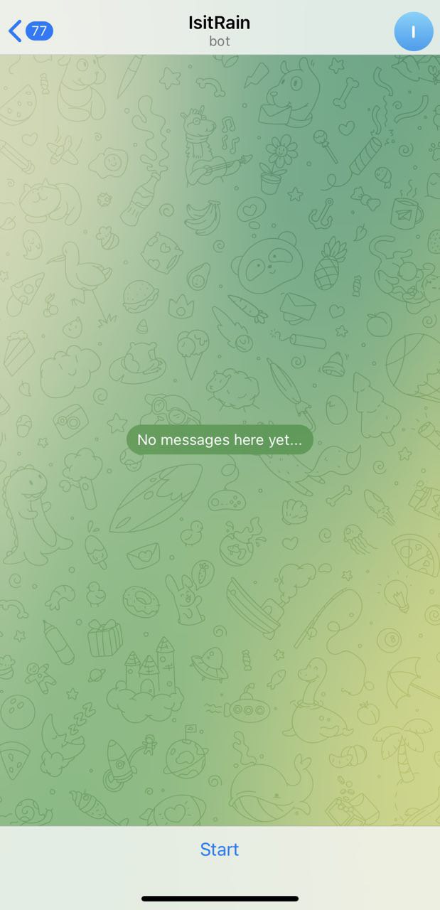 GitHub - JuliaKull/Telegram-bot-isItRain