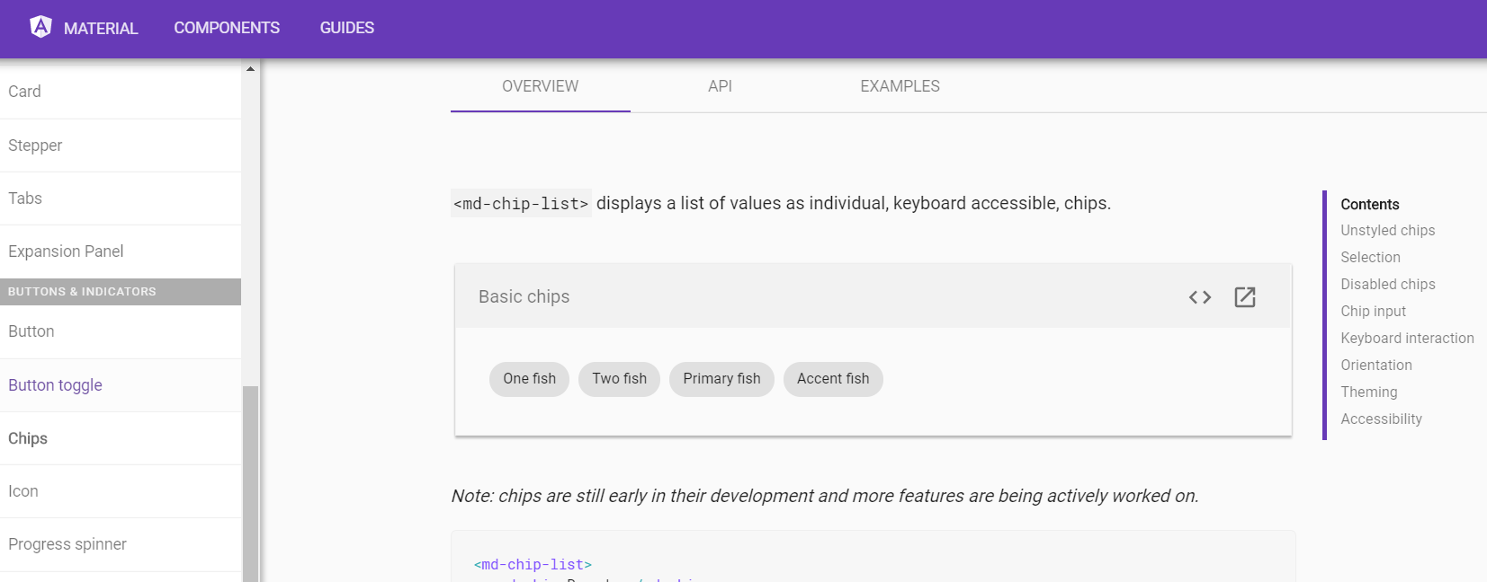 md-chip Element not responding to color attribute. · Issue #7337 · angular/components · GitHub