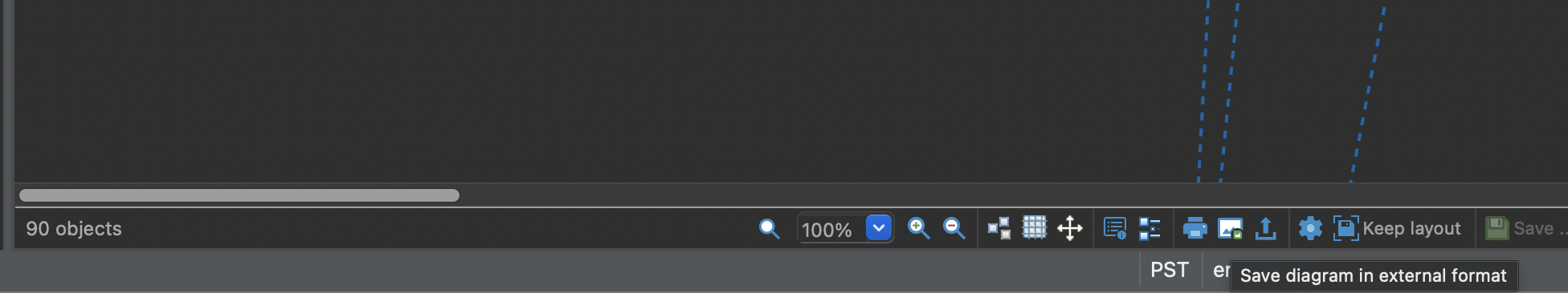 Foreign key relationship for some tables are lost in graphml export ...