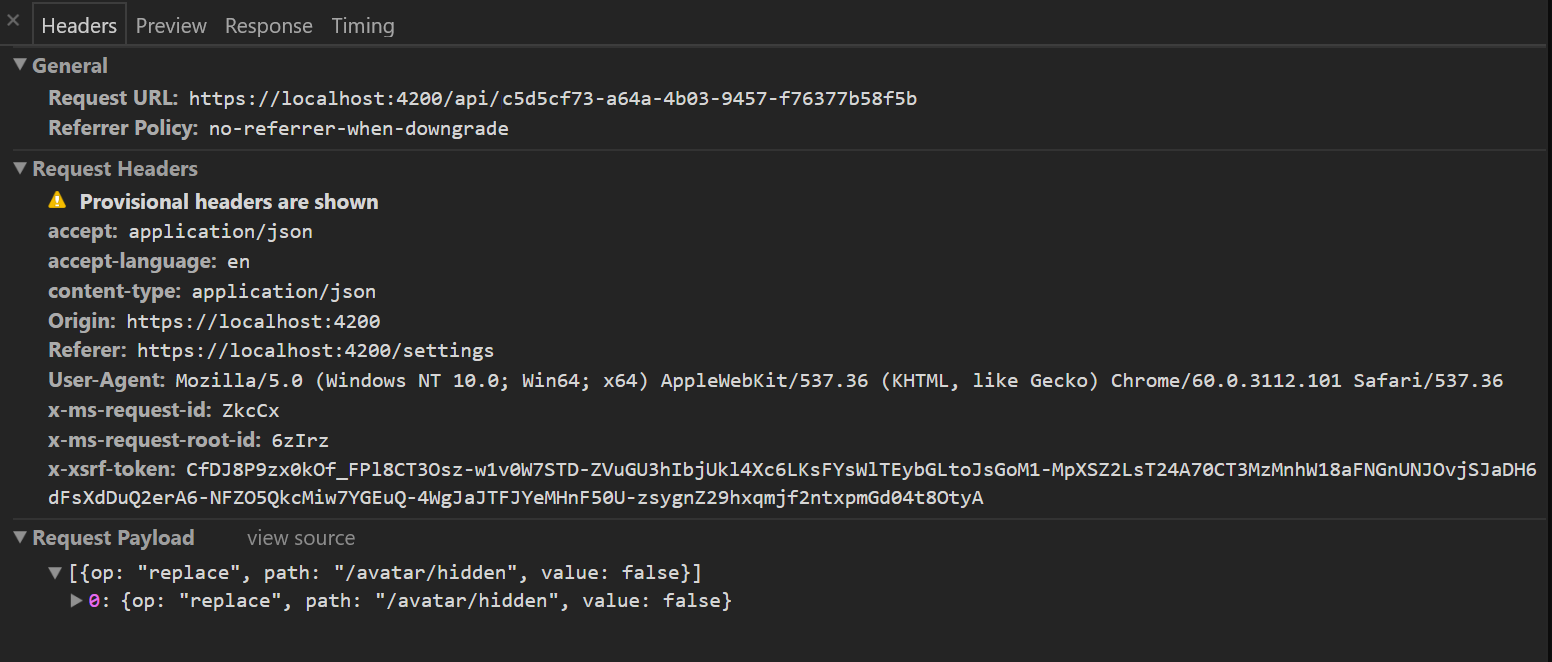 New HttpClient does not send cookies with PATCH/POST · Issue #18804 · angular/angular · GitHub