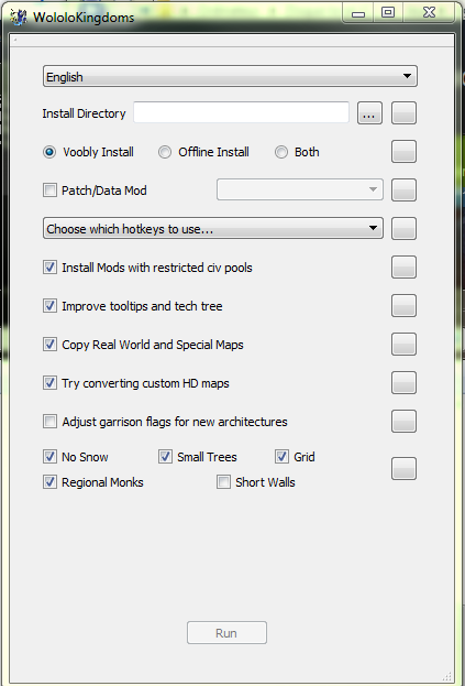 Installer not working (visual glitches, run button disabled) · Issue #4 · SiegeEngineers ...