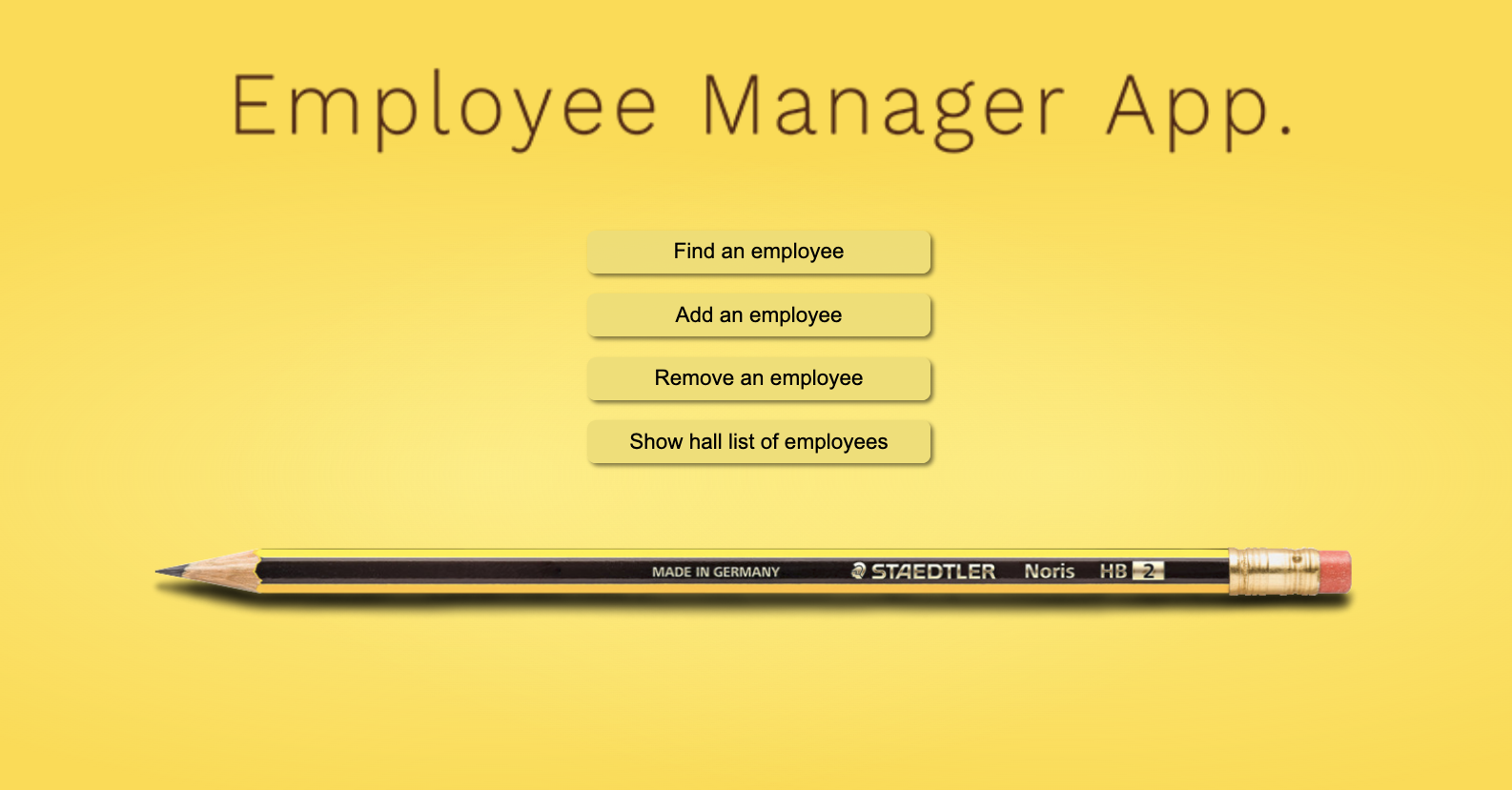 GitHub - misterSokor/EmployeeManagerApplication: "Employee Manager App ...