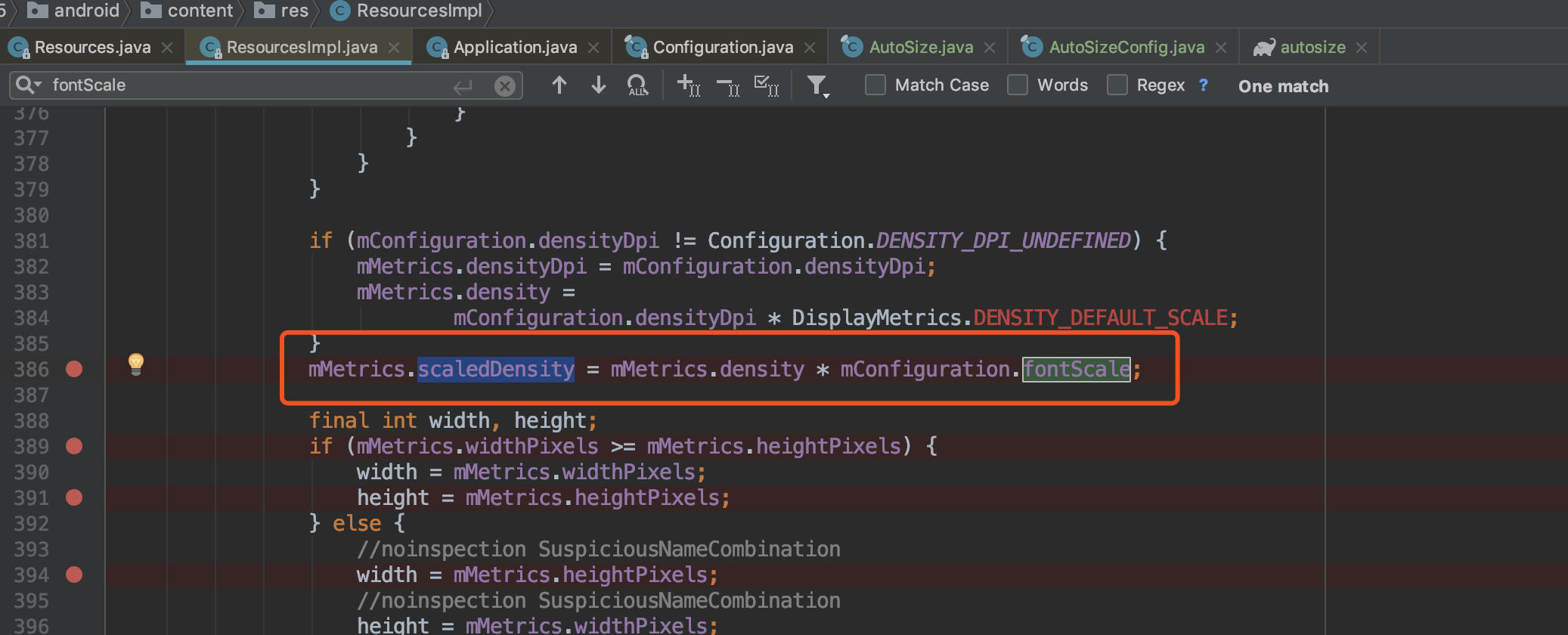 通过改变scaledDensity来设置全局字体大小，与框架冲突问题 · Issue #88 · JessYanCoding/AndroidAutoSize · GitHub