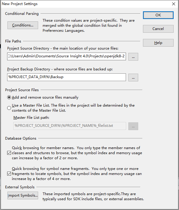 Windows10上用sourceInsight导入openjdk8源码并分析 · Issue #47 · peteryuanpan/notebook · GitHub