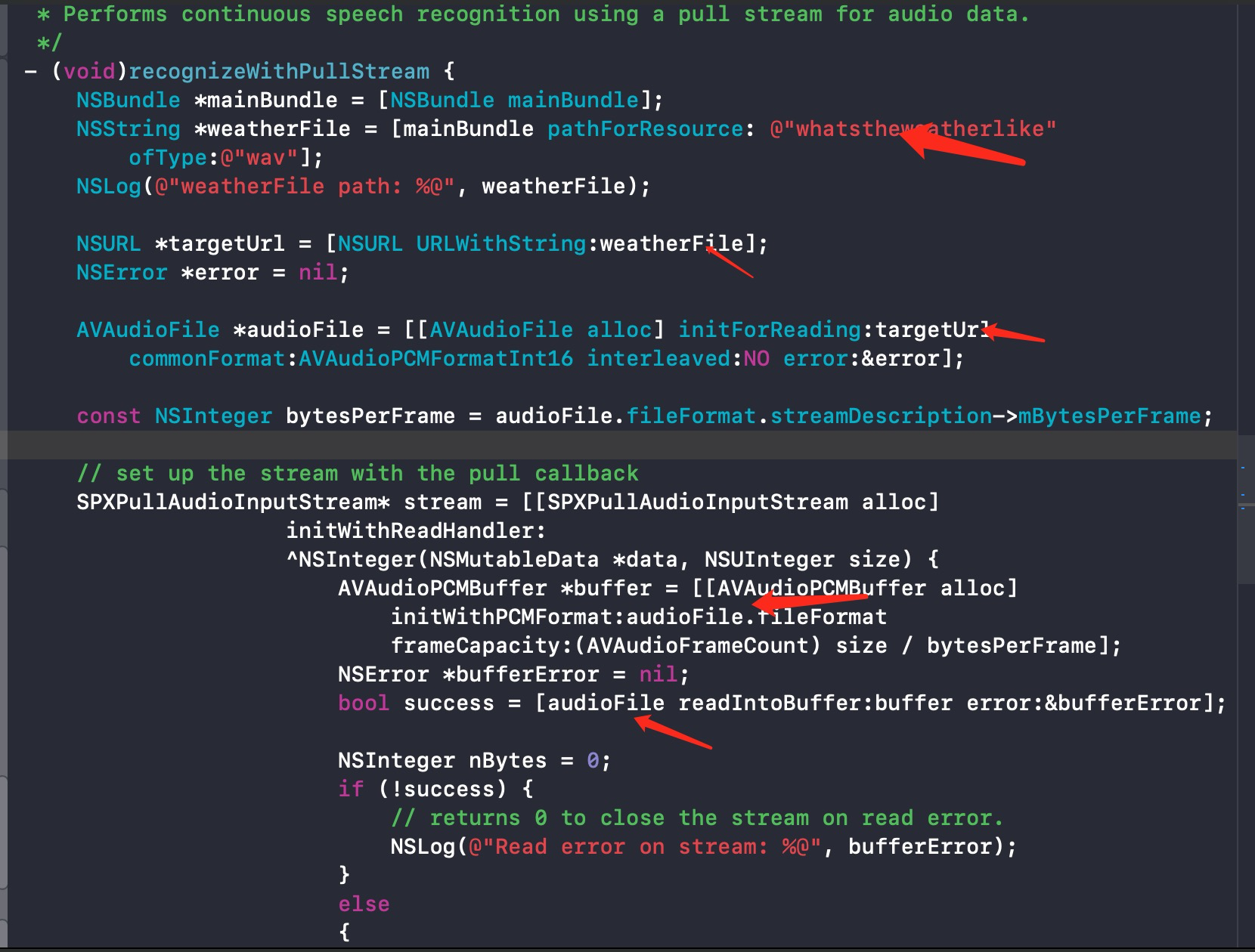 About audio stream translation on iOS system · Issue #1549 · Azure ...