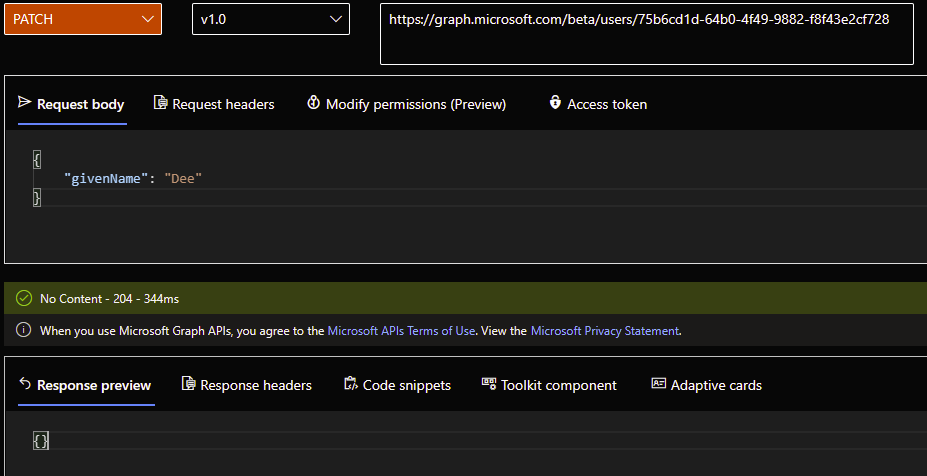 Incorrect return type on UserRequest.UpdateAsync · Issue #342 · microsoftgraph/msgraph-beta-sdk ...