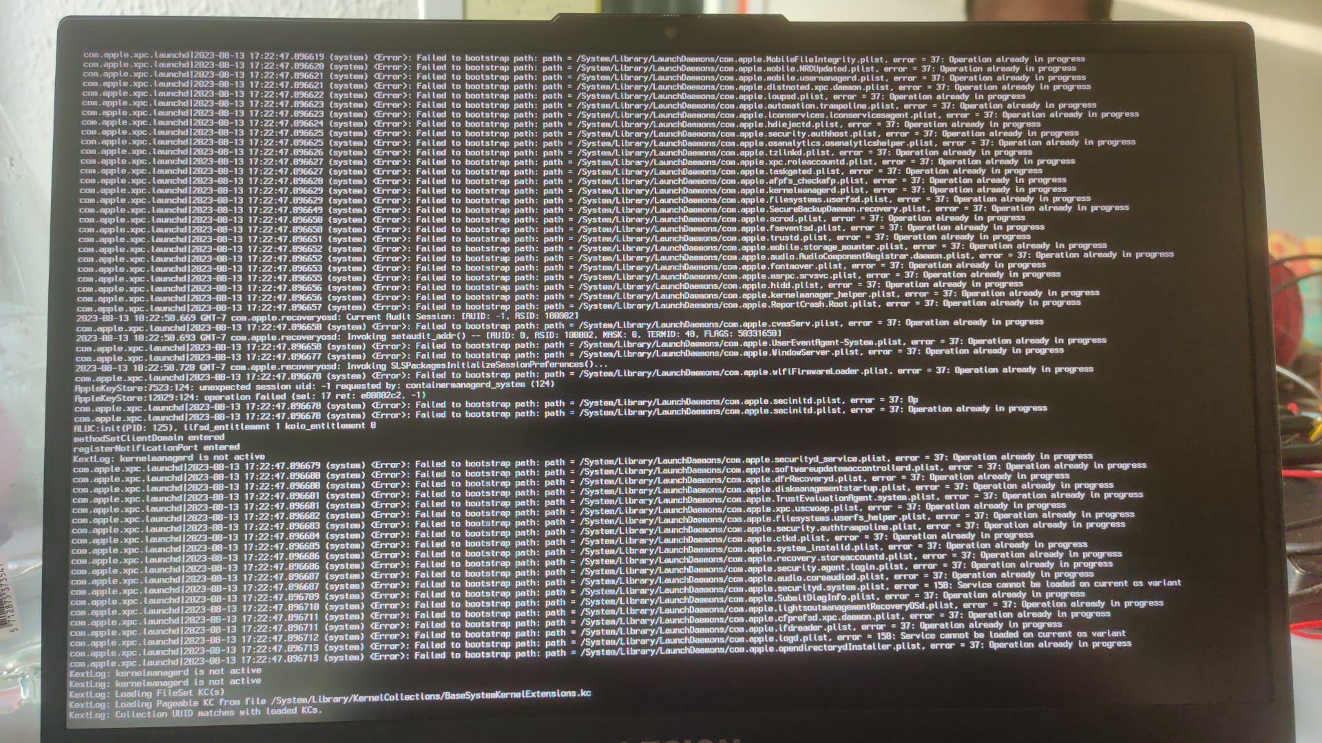 0.9.4 EFI does not boot with Sonoma · Issue #21 · yusufklncc/Lenovo ...