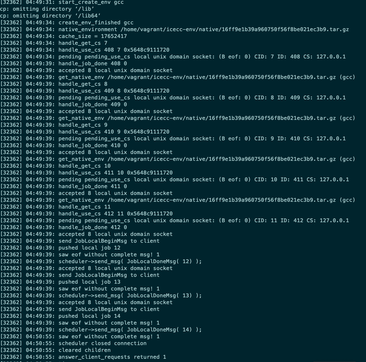 env cannot be delivered · Issue #429 · icecc/icecream · GitHub