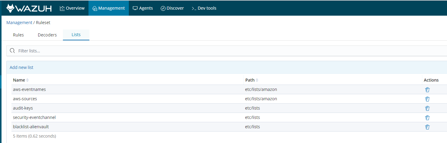 [Analysisd] Unable to find and open CDB List · Issue #3230 · wazuh/wazuh · GitHub