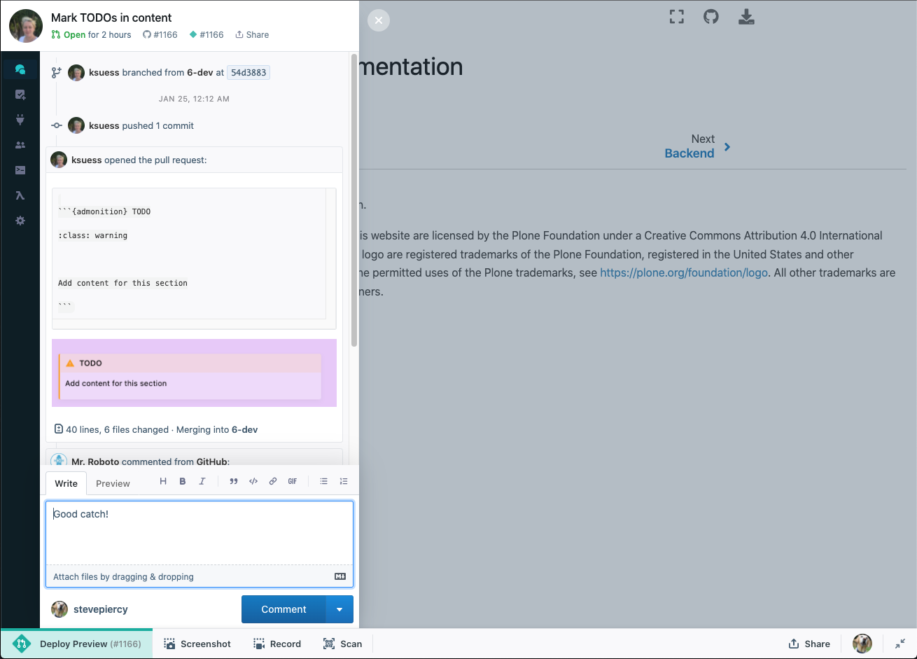 Keep or remove Netlify badge? · Issue #1167 · plone/documentation · GitHub