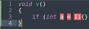 [D] wrong syntax coloring for if variable with explicit type · Issue #3387 · sublimehq/Packages ...