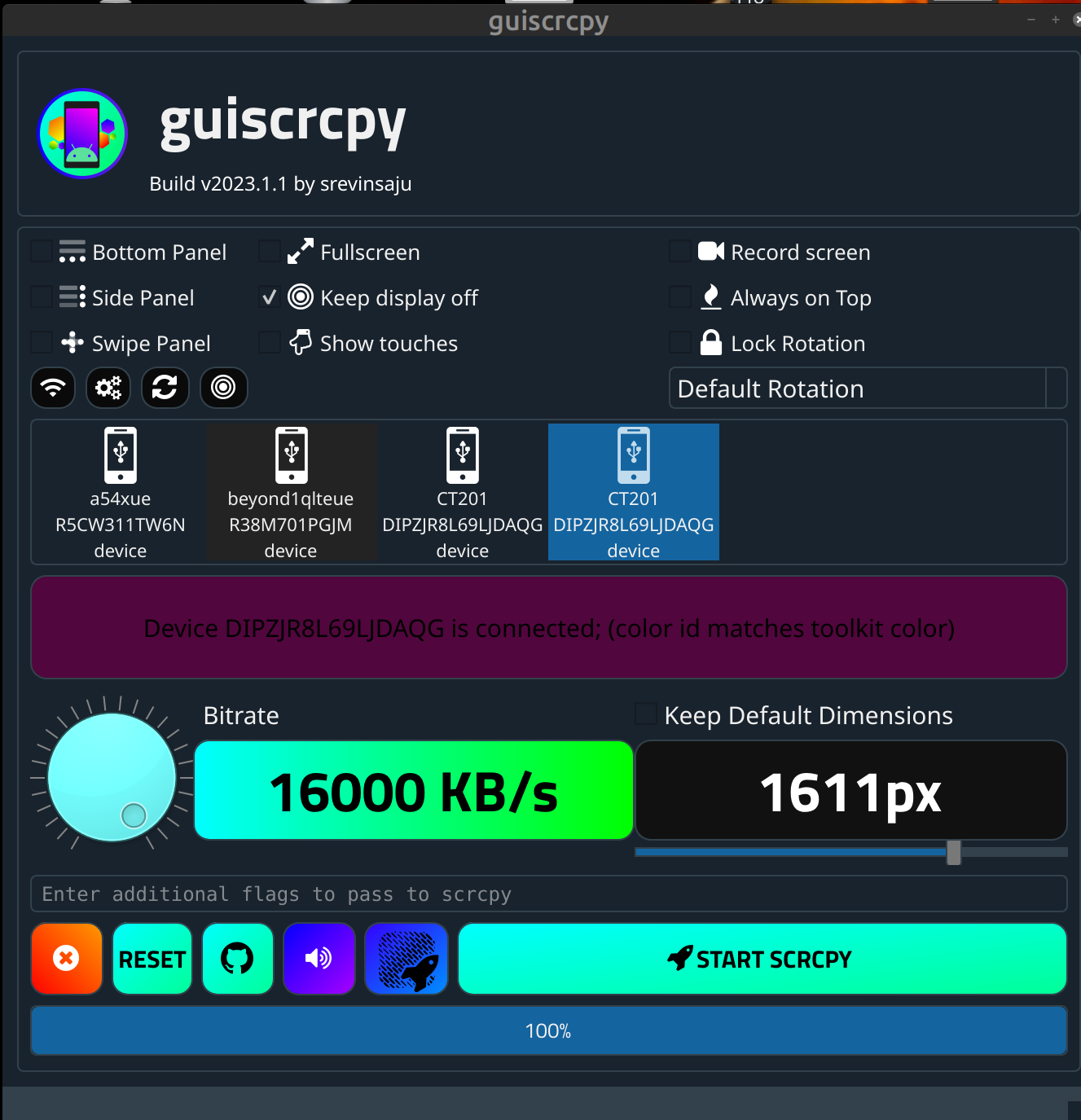 BUG both tablets not recognized · Issue #374 · srevinsaju/guiscrcpy · GitHub