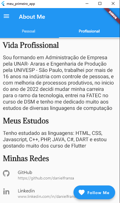 GitHub - danielfransa/PrimeiroProjetoFlutter: Meu primeiro App Flutter desenvolvido nas aulas do ...