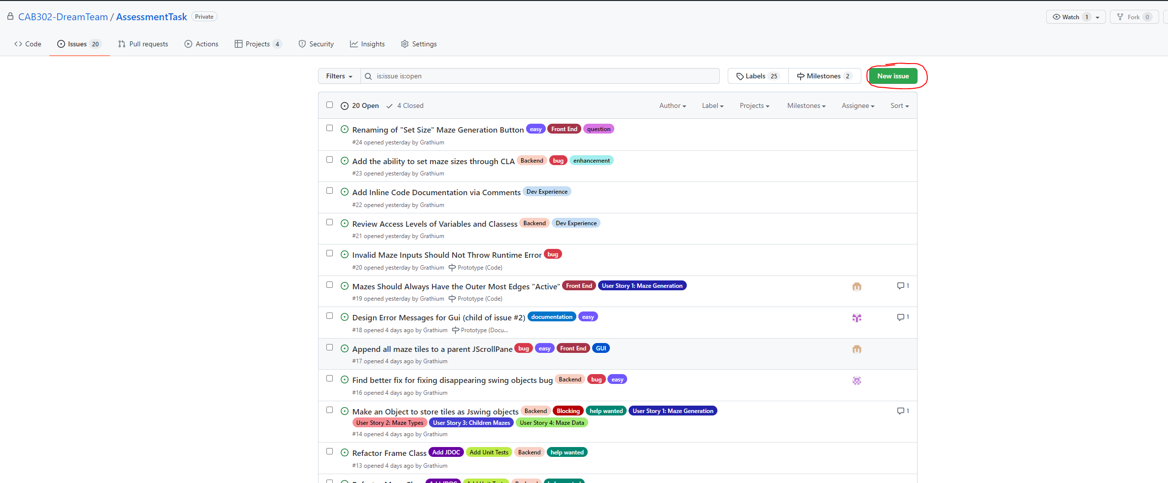 GitHub - CAB302-Assessment-Group/AssessmentTask: CAB302 assessment task
