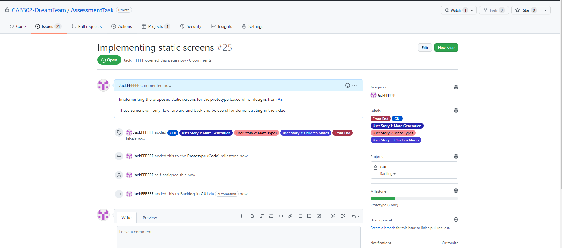 GitHub - CAB302-Assessment-Group/AssessmentTask: CAB302 assessment task