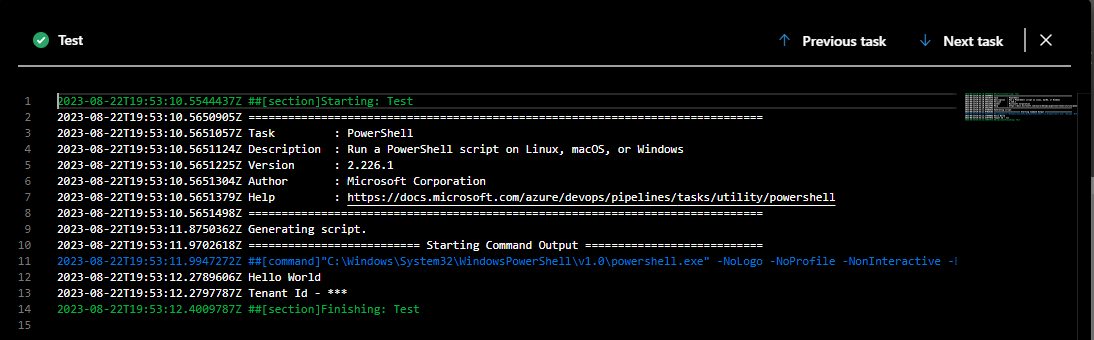 How to use output variables of Set Connection Variable task · microsoft powerplatform-build ...