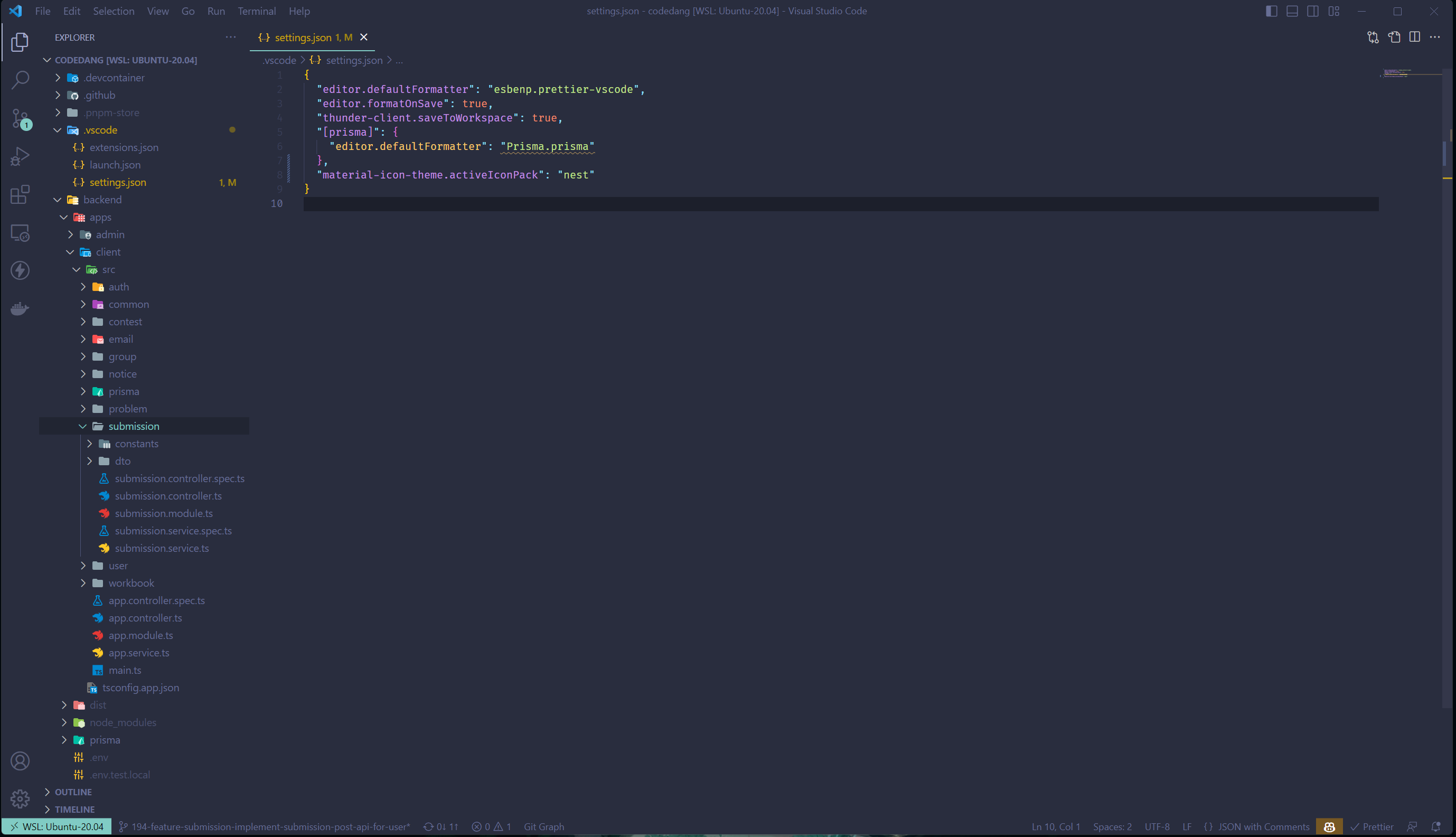[Chore] apply NestJS vscode material icon · Issue #475 · skkuding/codedang · GitHub