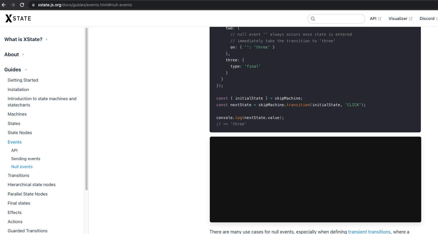 Bug: embedded visualizer not working in docs · Issue #3032 · statelyai/xstate · GitHub