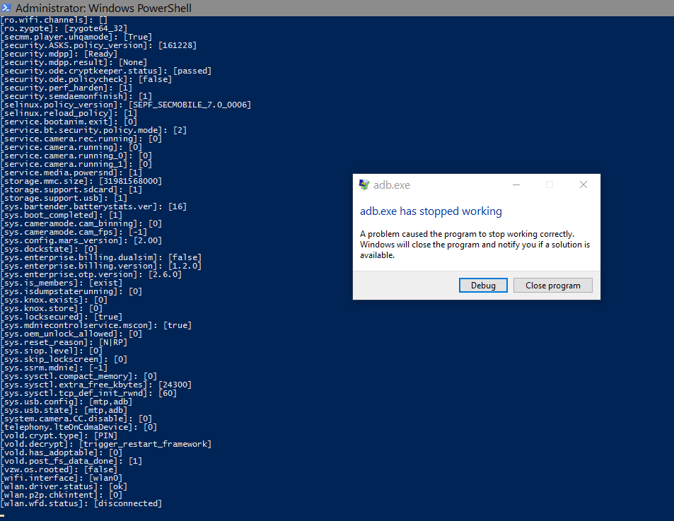 "Unexpected failure from adb: Invalid argument(s): The source must not be null" · Issue #15669 ...