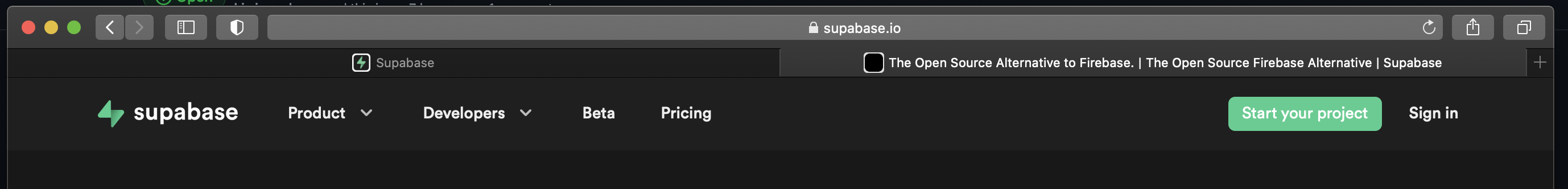 Favicon not appearing correctly on Safari · Issue #649 · supabase ...