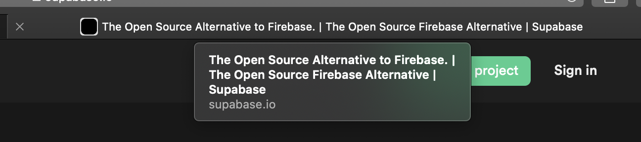 Favicon not appearing correctly on Safari · Issue #649 · supabase ...
