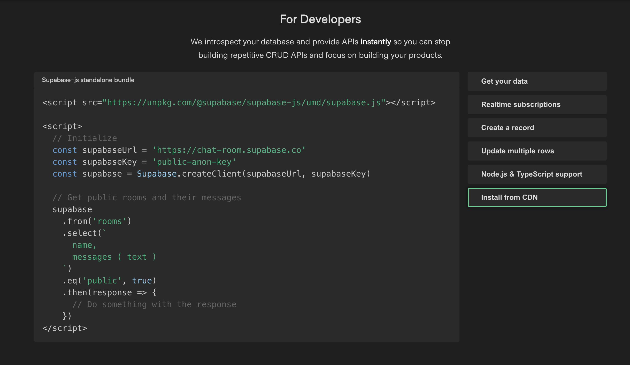 Is It Possible To Use Supabase In The Browser Without A Build Process 