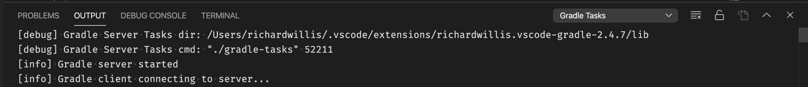 No connection to the gradle server. Try restarting the server. · Issue #137 · microsoft/vscode ...