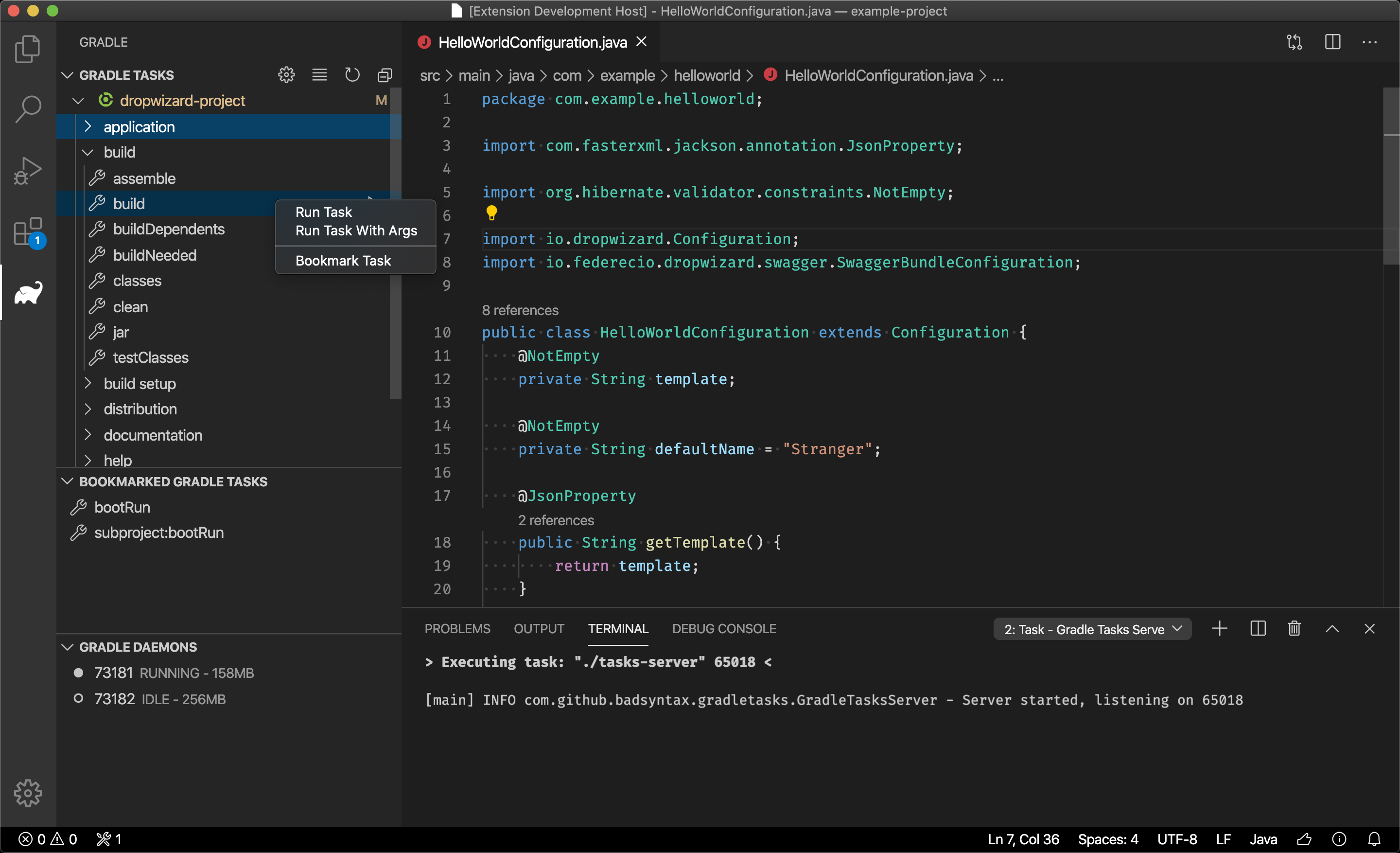 Going beyond Gradle Tasks - Ease of executing gradle commands · Issue #308 · microsoft/vscode ...
