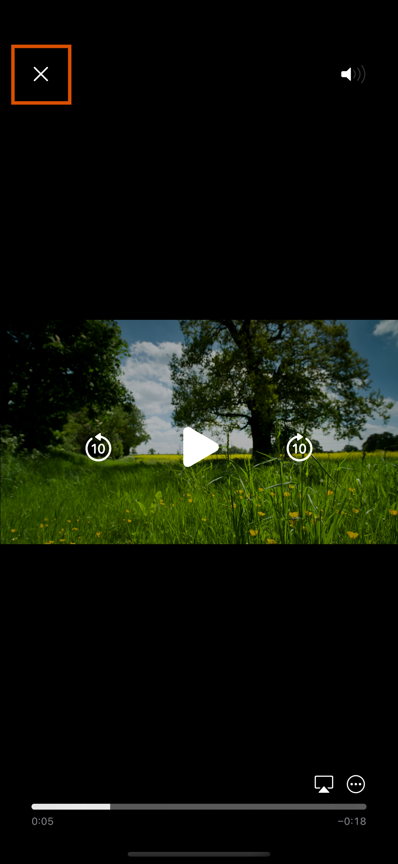 Full-screen setting not working on iOS · Issue #2993 · TheWidlarzGroup/react-native-video · GitHub