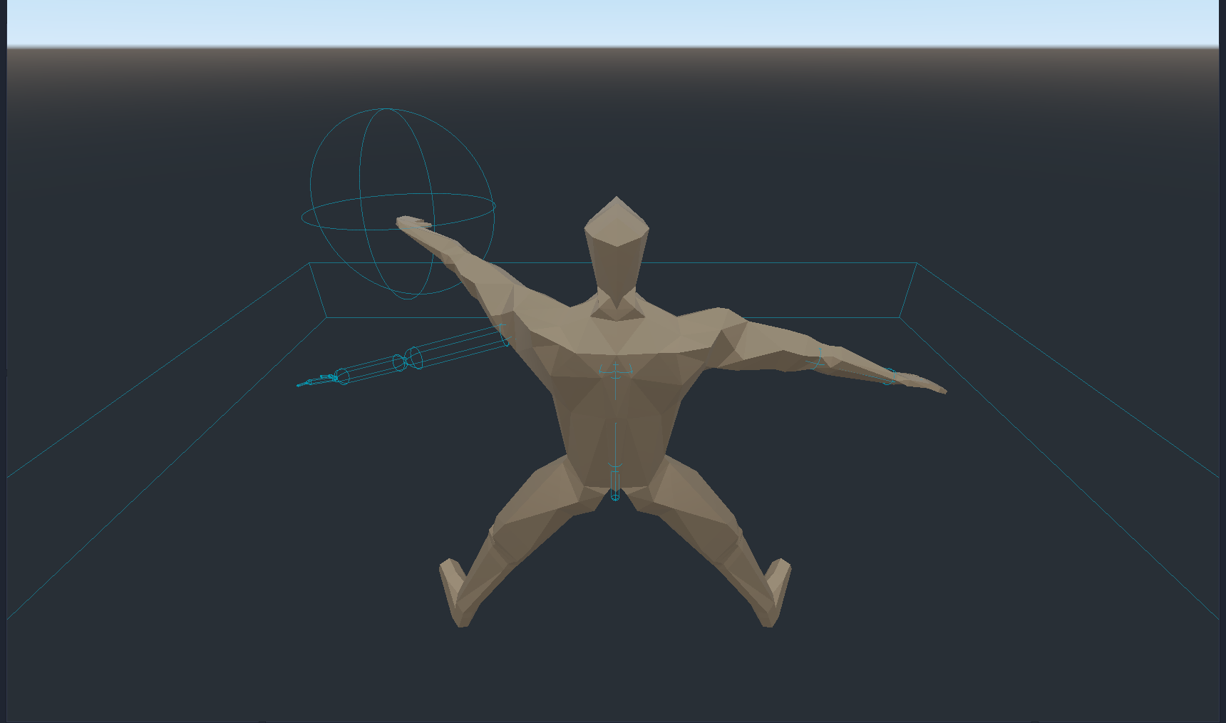 Collision shapes attached to physical bones don't transform with their bones when animated ...