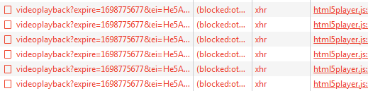 Ublock Origin block EVERY Googlevideo stream · Issue #20384 · uBlockOrigin/uAssets · GitHub