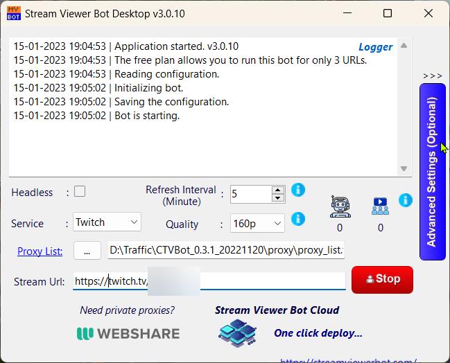 Not Working · Issue #244 · gorkemhacioglu/Stream-Viewer-Chat-Bot · GitHub