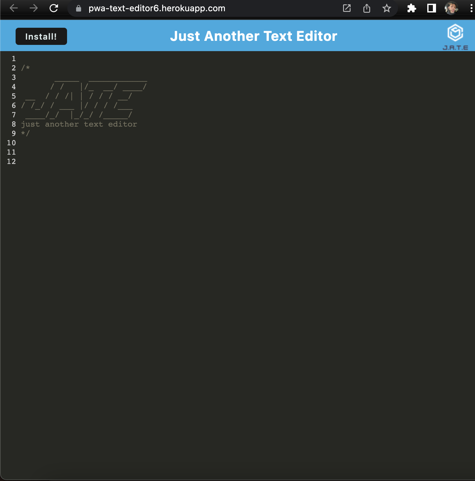 GitHub - graydevon/pwa-text-editor