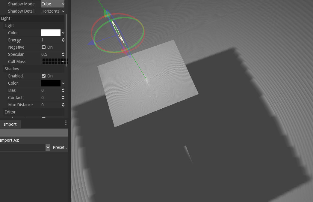 OmniLight can produce weird shadows when close to objects · Issue #8813 · godotengine/godot · GitHub