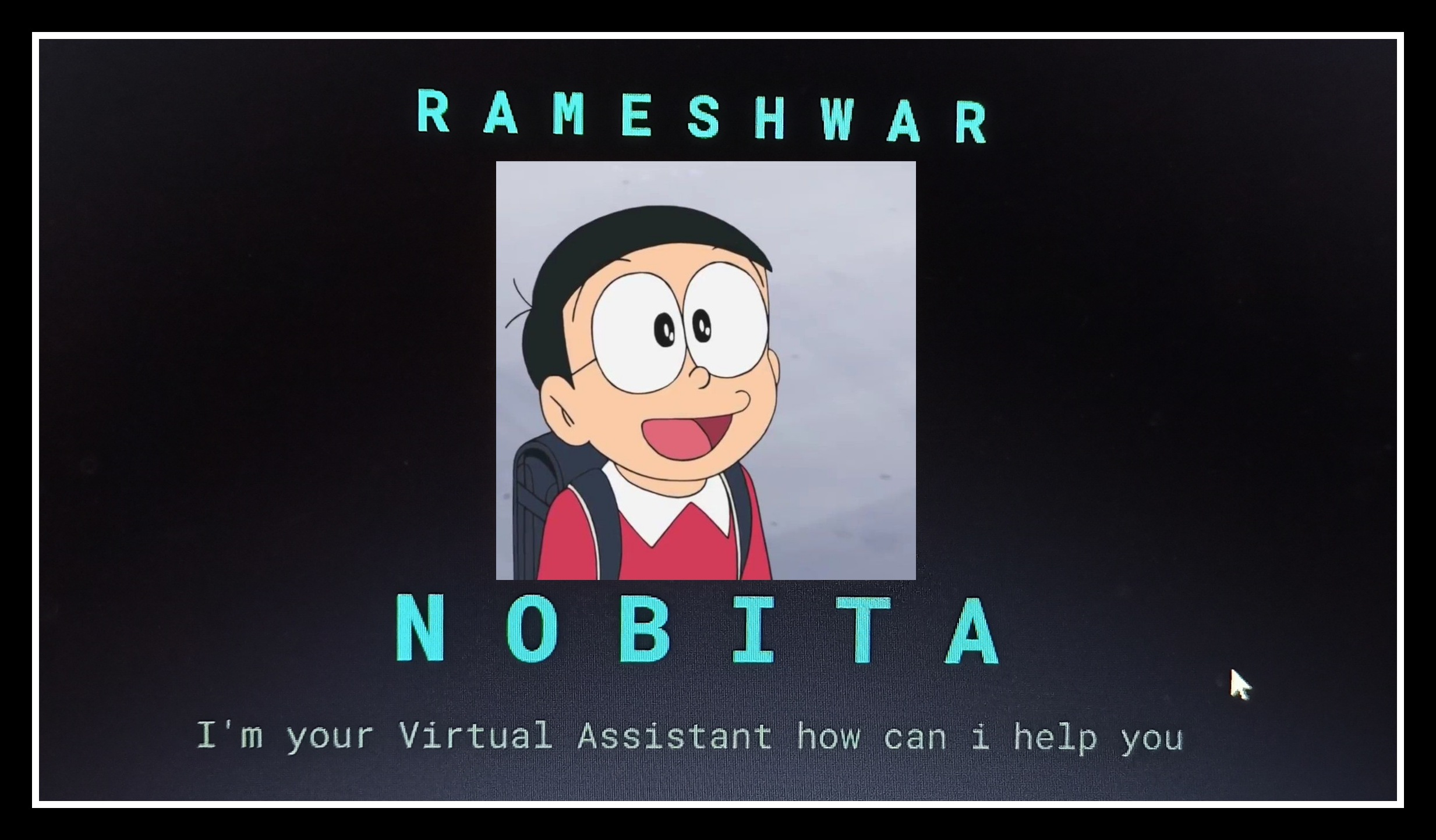 GitHub - Rameshwarsahu07/Nobita-Virtual-Assistant: This Project is made HTML, CSS and JavaScript ...