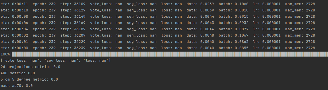 训练自己的数据集时出错 · Issue #249 · zju3dv/clean-pvnet · GitHub