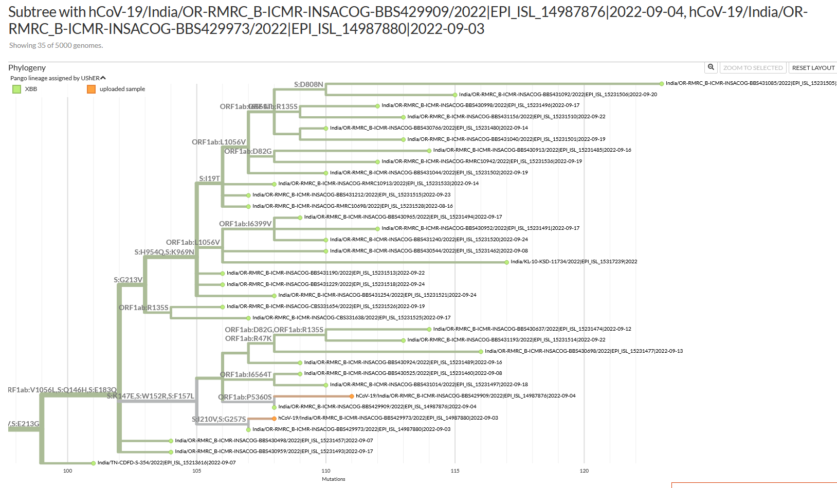 XBB with S:K147E, S:W152R, S:F157L (2 seq., India) · Issue #1231 · cov ...