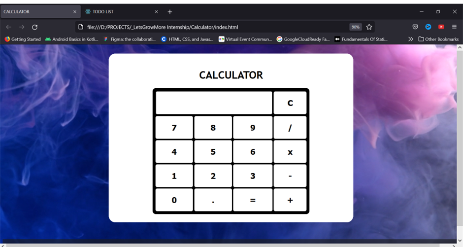 GitHub - smilewithkhushi/Calculator: A Web Calculator built using HTML, CSS and Javascript.