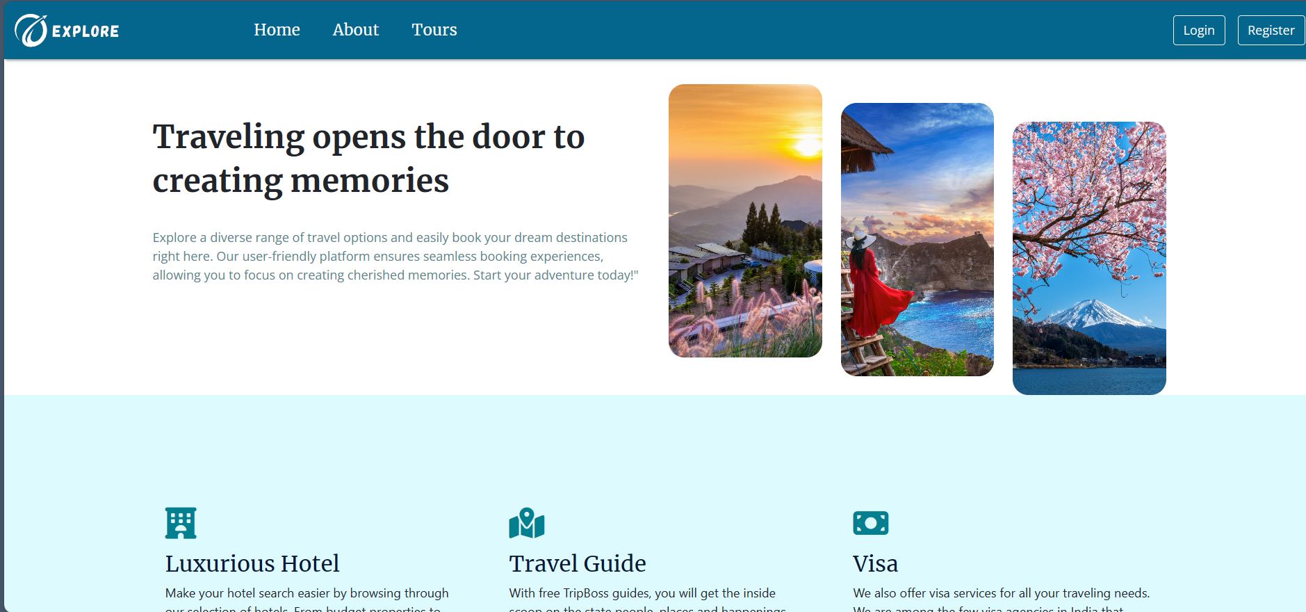GitHub - KeyushPrajapati/Tours-Travels: This is Tours and travel ...