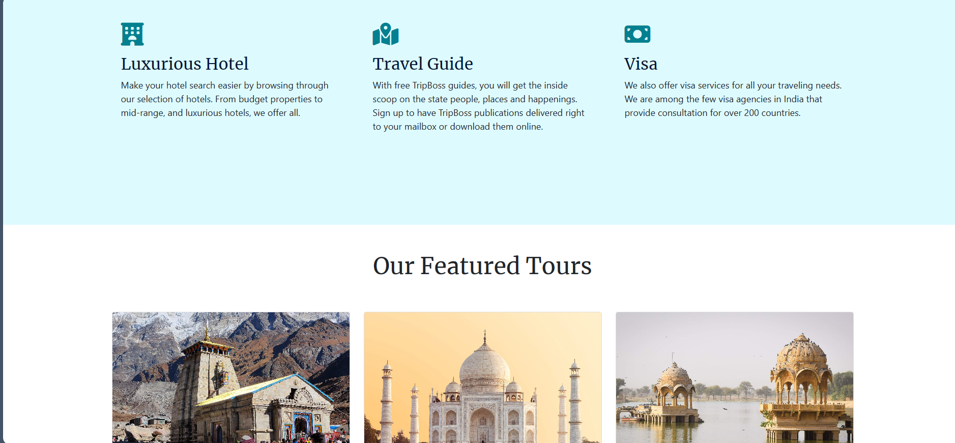 GitHub - KeyushPrajapati/Tours-Travels: This is Tours and travel ...