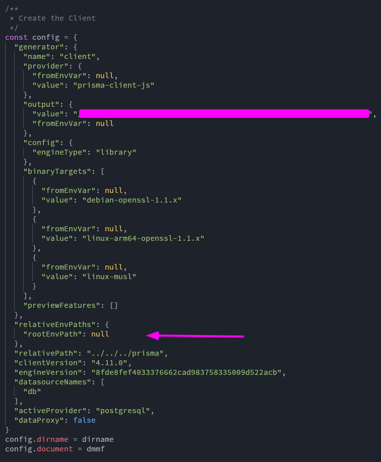 Default env location is not set when generating prisma client · Issue #19453 · prisma/prisma ...
