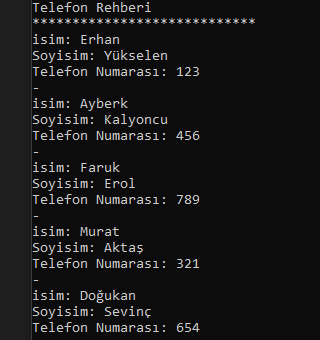 GitHub - erhanyukselen/PhoneBookApplication