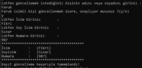 GitHub - erhanyukselen/PhoneBookApplication