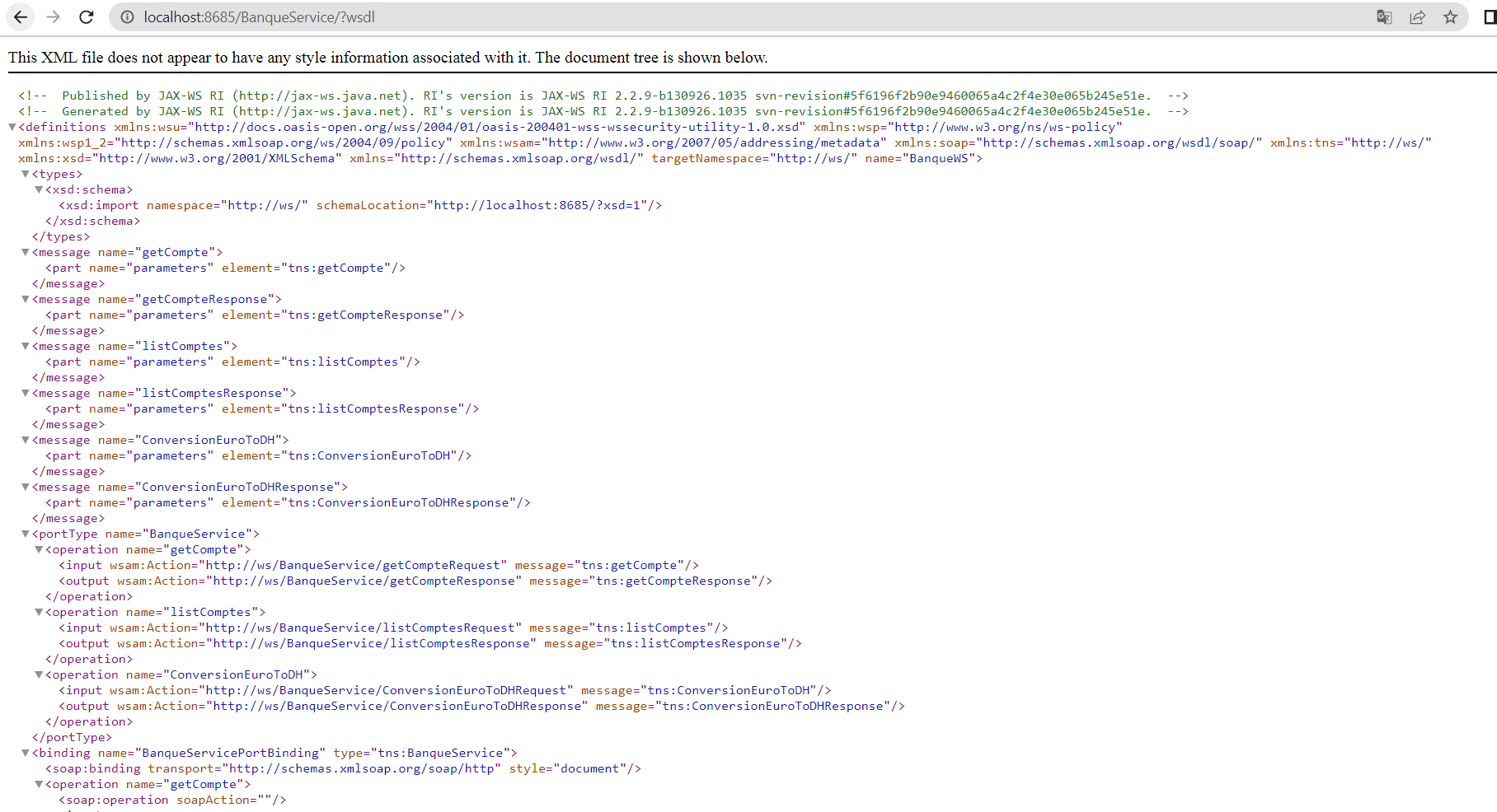 GitHub - mlabir/Tp_Web_Service: génération du code (java et application ...
