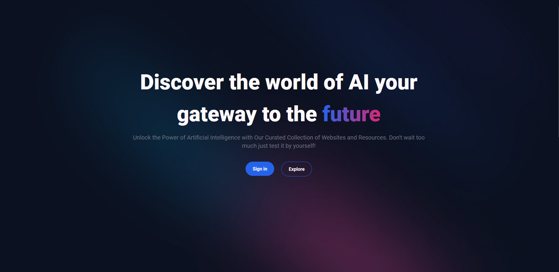GitHub - Peterr181/ailover: small website for ai lovers