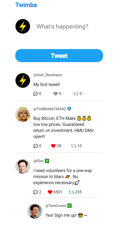 Github Ebrarhosgultwitter Clone A Javascript Application That 8852